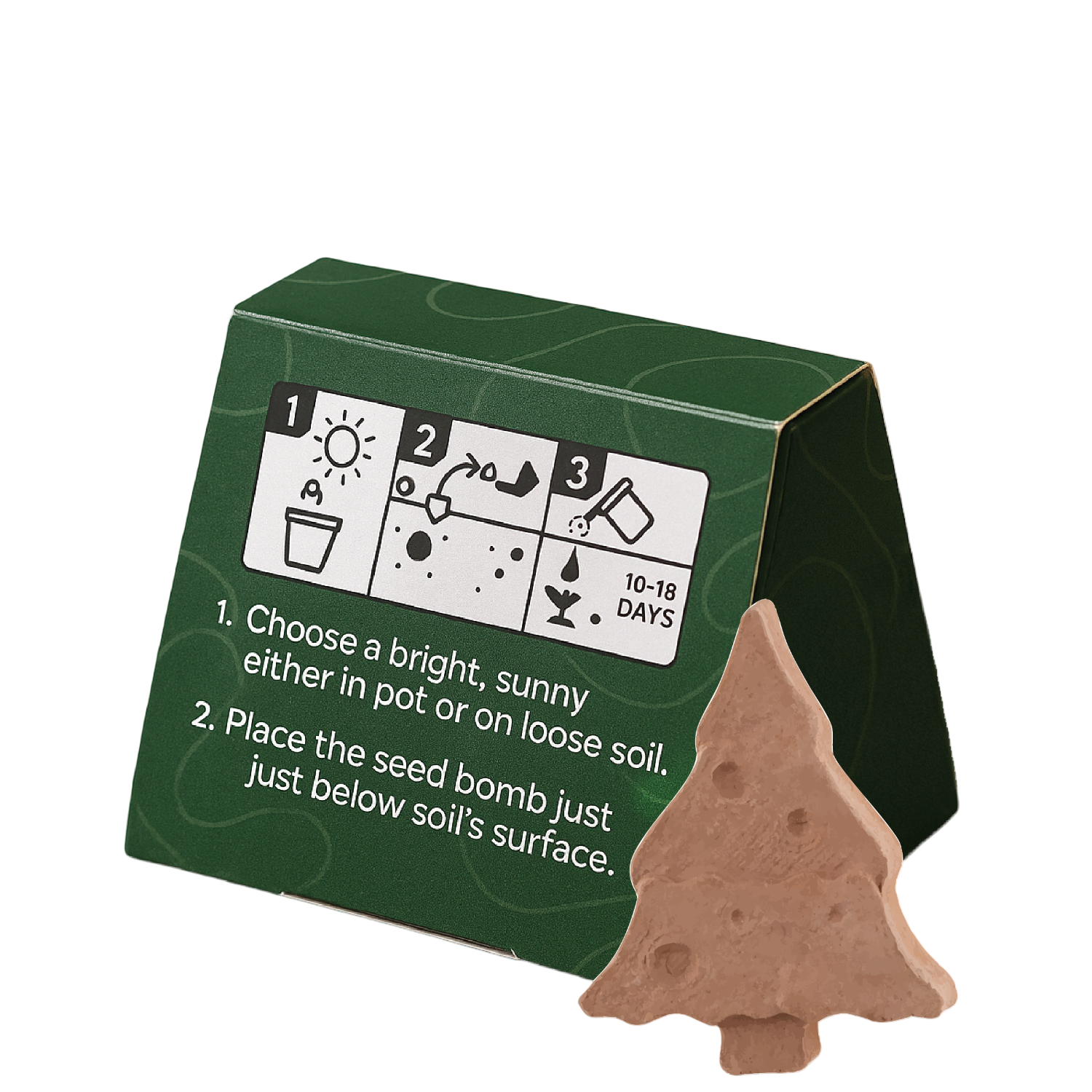 Mini Tree Shaped Seed Bomb Box | Total Merchandise