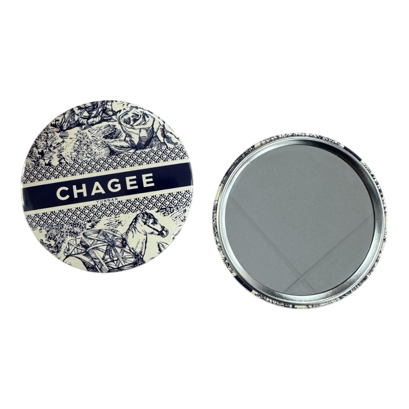 Personalisable Button Badge Mirror | Total Merchandise