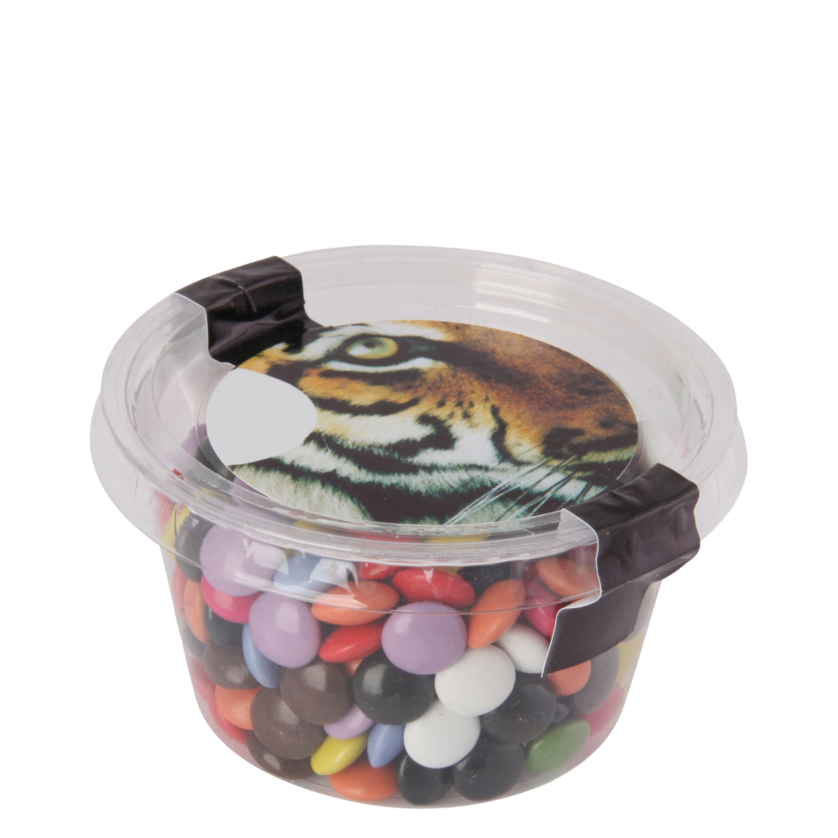 Branded Eco Sweet Tub with Chocolate Beans | Sweets with Logo