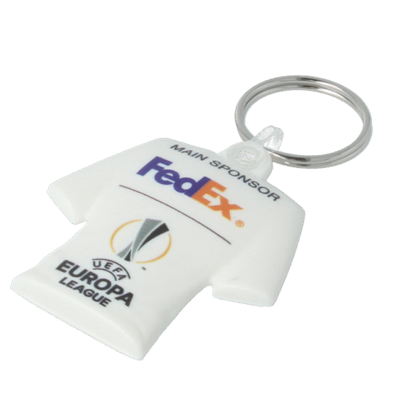 Shirt Shaped Recycled Plastic Keyrings | Total Merchandise