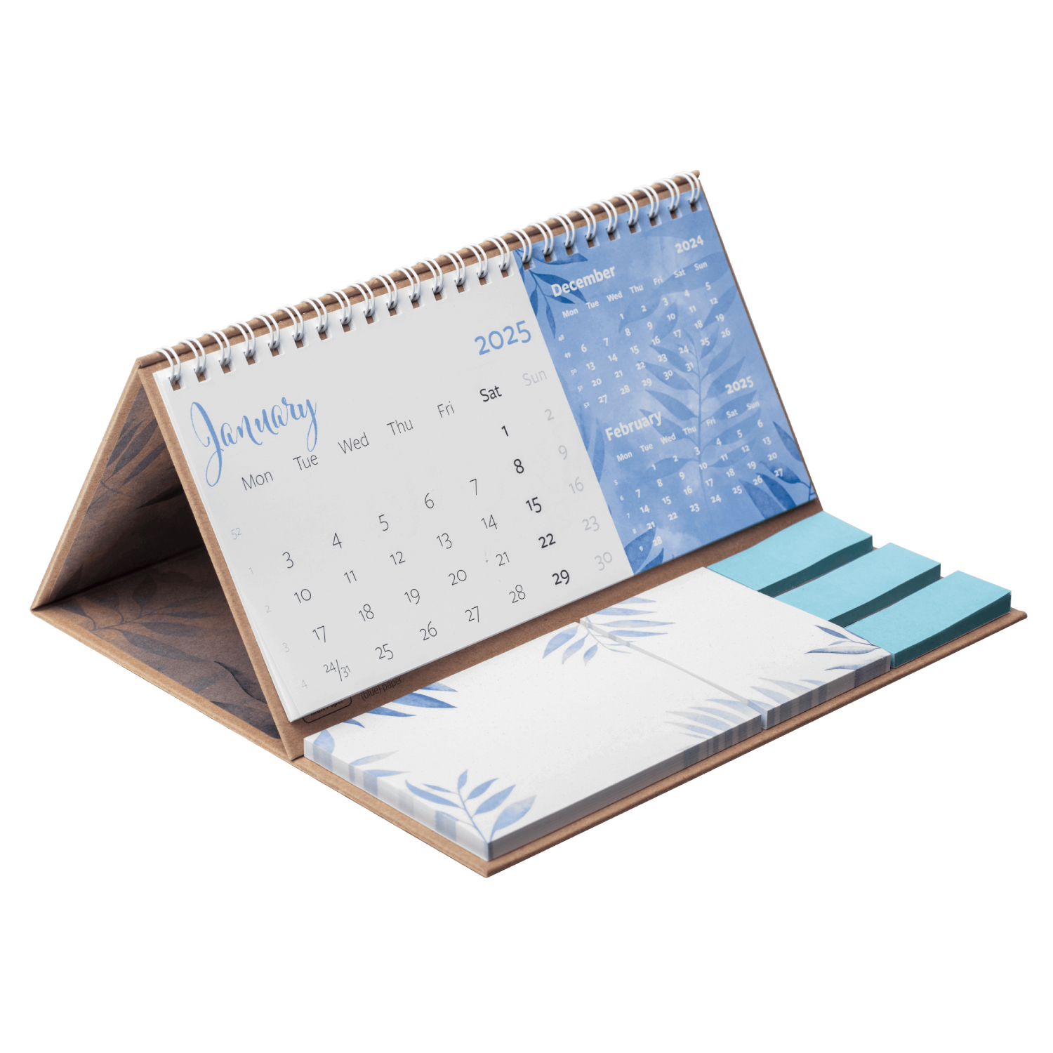 Promotional Wiro Calendar and Sticky Note Set | Total Merchandise