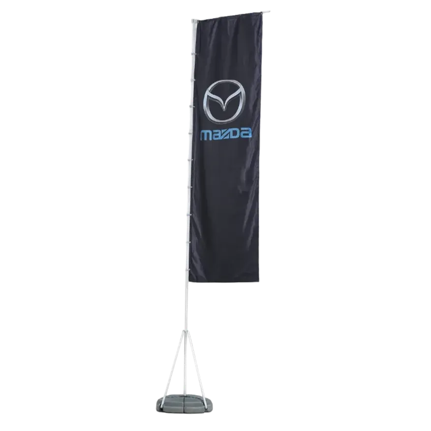 4m Double Sided Graphic Wind Dancer Flag Kit | Total Merchandise