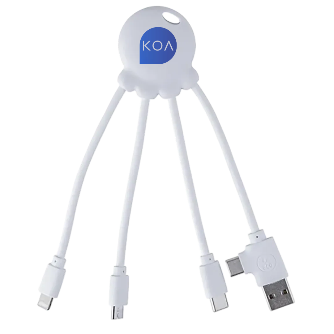 Xoopar Recycled Plastic Octopus Cable | Total Merchandise