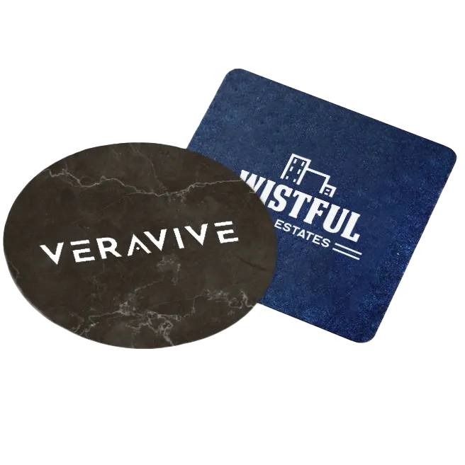 Beer Mats Printed With Your Logo | Total Merchandise