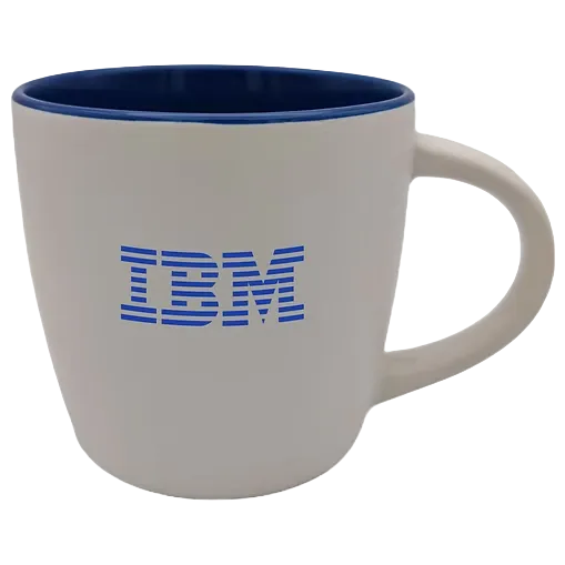 Customisable Soho Matt White Two Tone Mugs | Total Merchandise