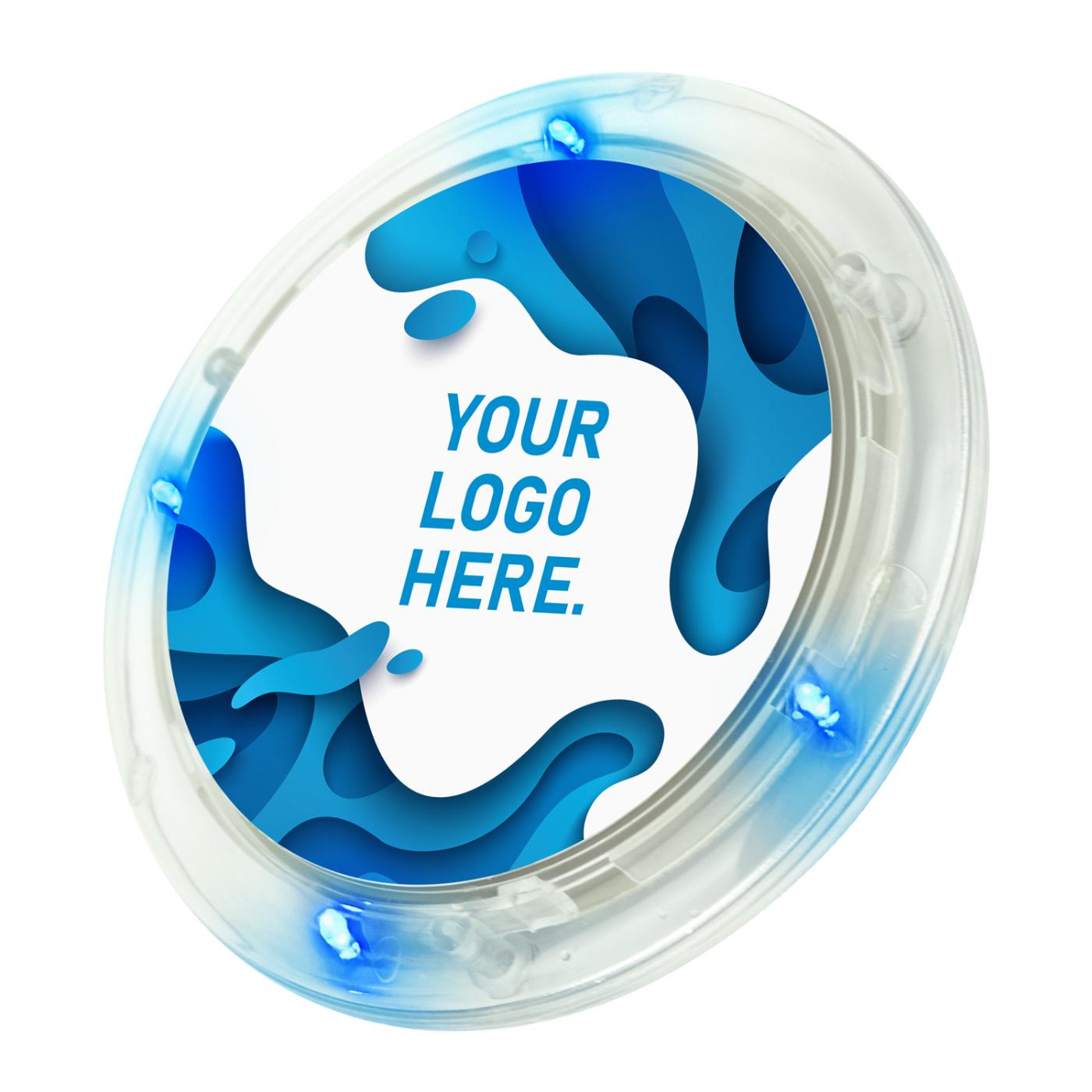 Logo Branded Drink More! Reminder Coaster | Total Merchandise