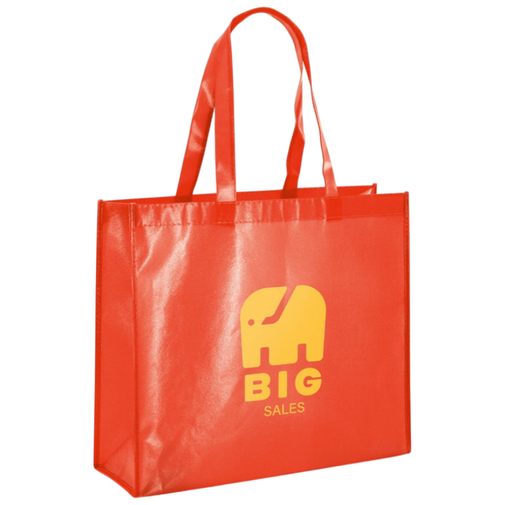 Logo Branded Laminated Non Woven Tote Bags | Total Merchandise