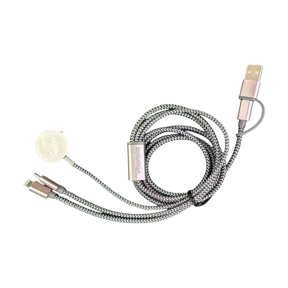 Woven Multi Charging Cable | Promotional Tech Accessories