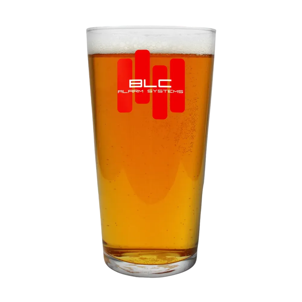 Conical Printed Pint Glasses | Total Merchandise