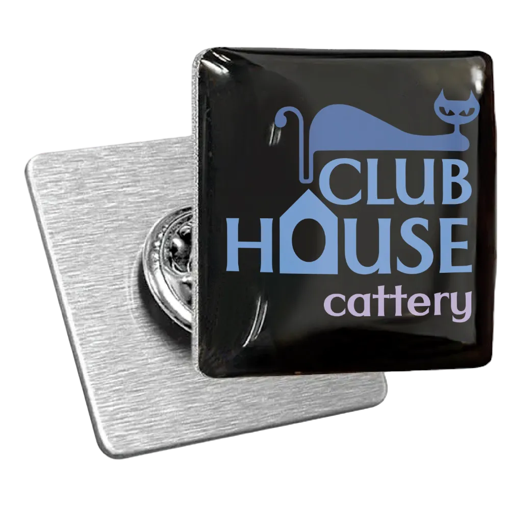 Custom Shape Printed Metal Badges | Total Merchandise