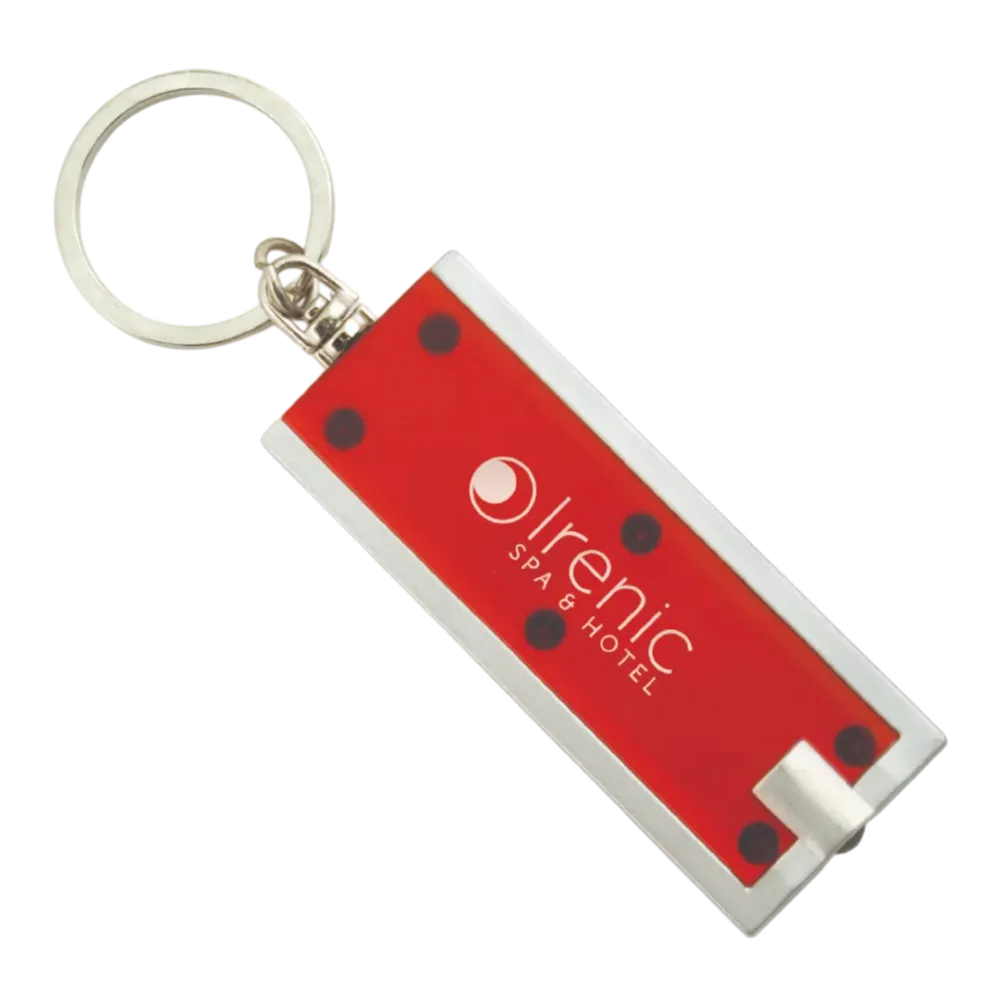 Logo Printed Portland Torch Keyring | Total Merchandise