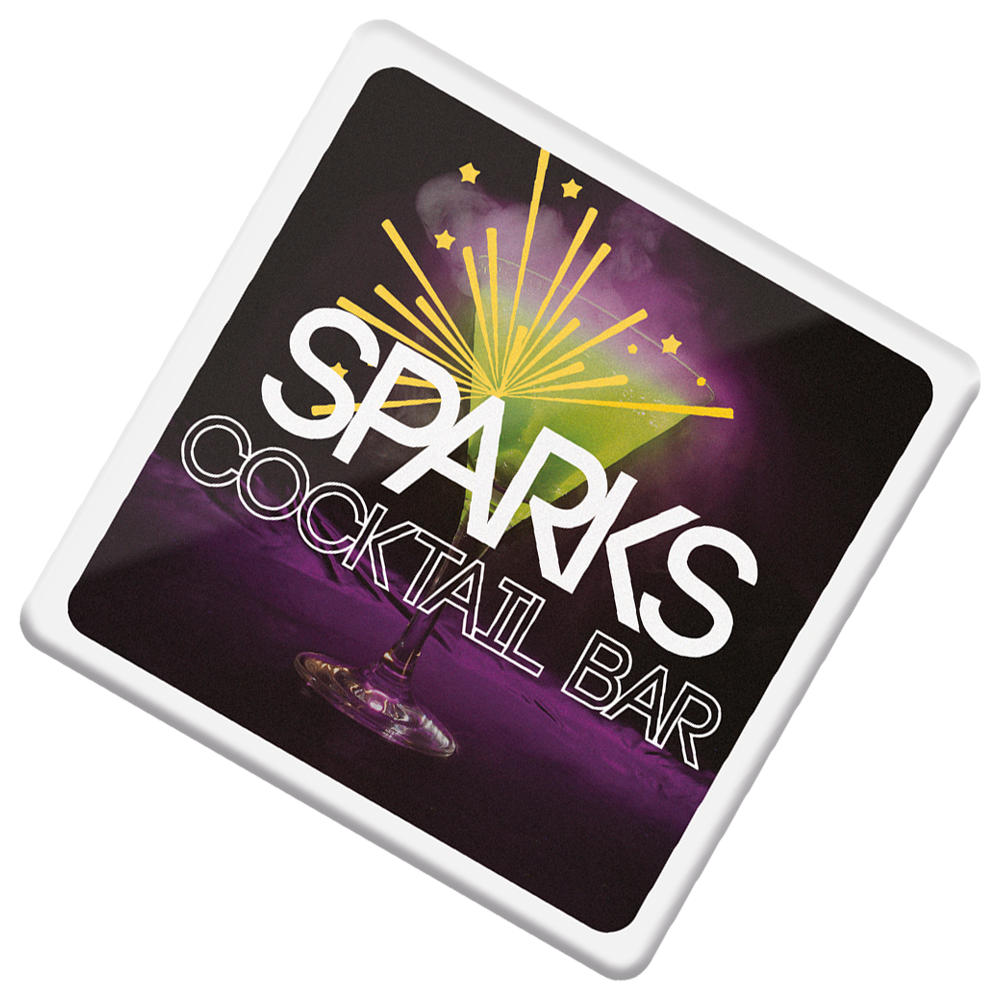 Recycled Plastic Coaster | Printed Coasters