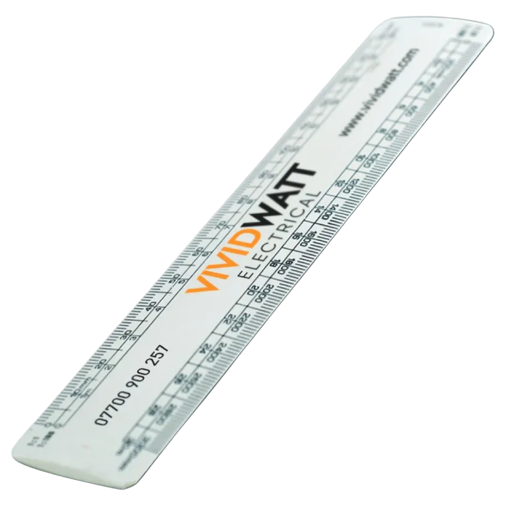Printed Scale Ruler | Branded Rulers | Total Merchandise