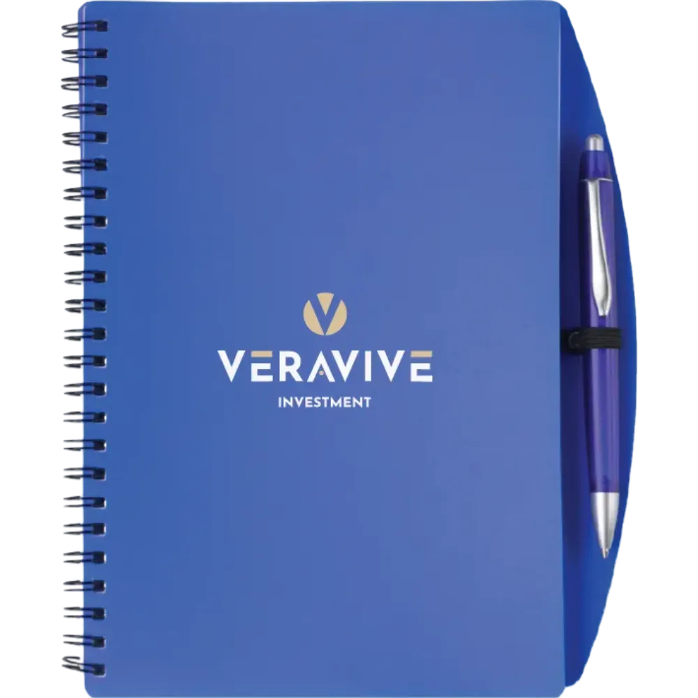 Printed A5 Plastic Cover Notebooks | Custom A5 Notebook