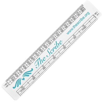 6 Inch Scale Rulers | Personalised Rulers | Printed Stationery | Total ...