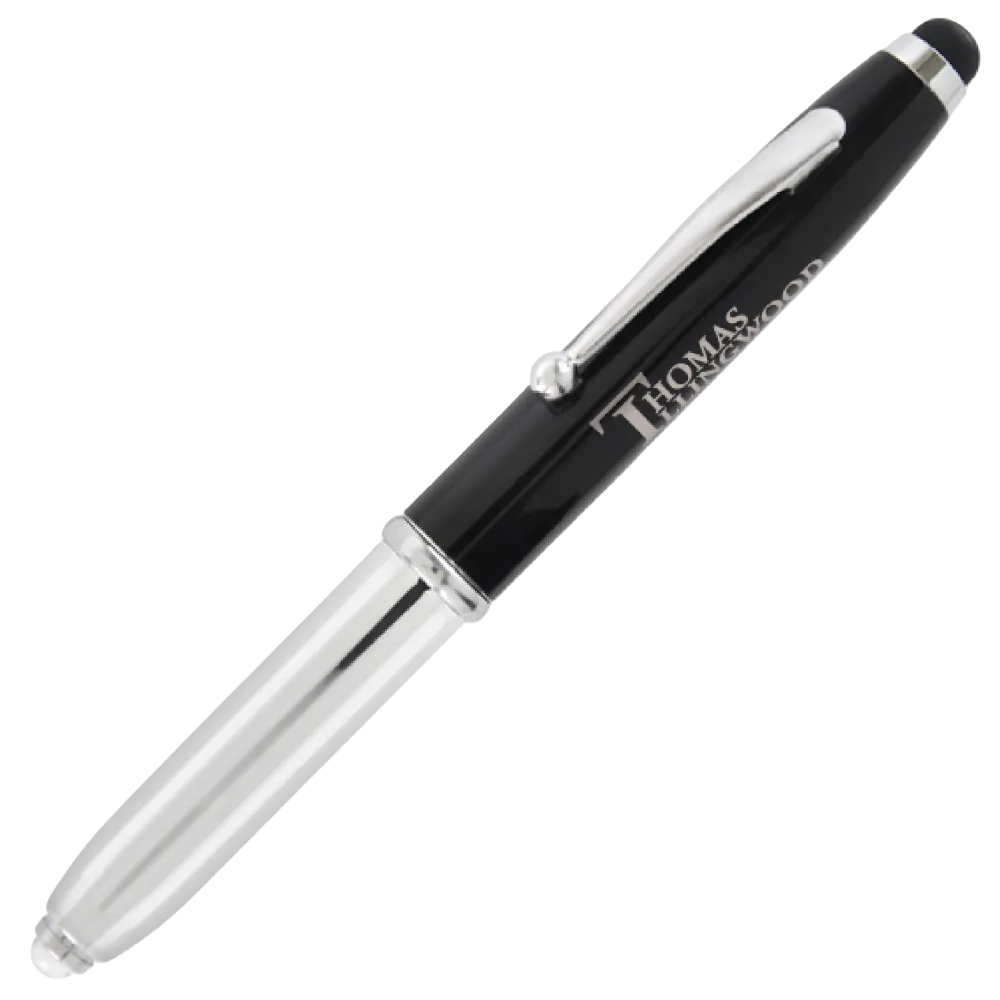 Custom Printed Torch Stylus Ballpens | Total Merchandise