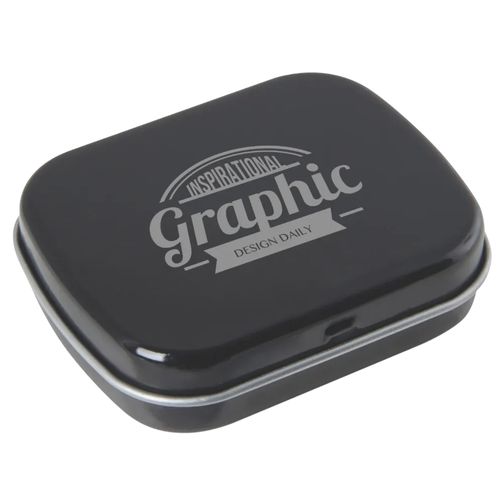 Branded Rectangle Mint Tins | Promotional Mints