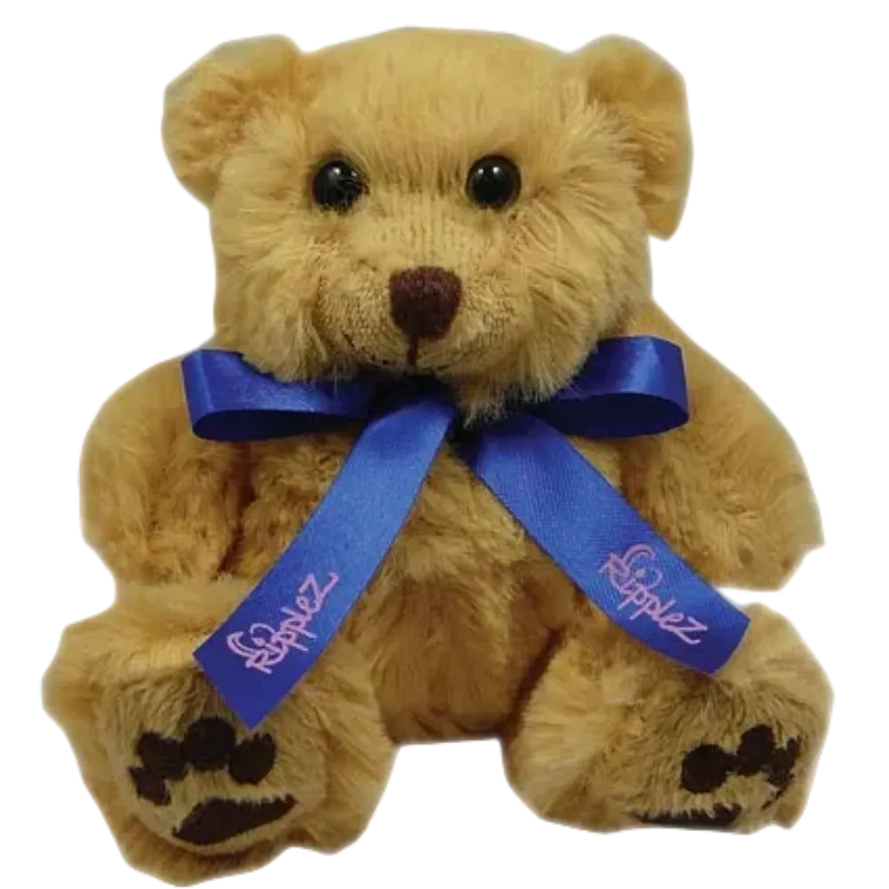 5 Inch Dexter Bear With Bow | Branded Teddies