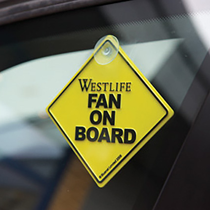 Bespoke Car Window Signs | Promotional Travel and Motoring | Printed ...