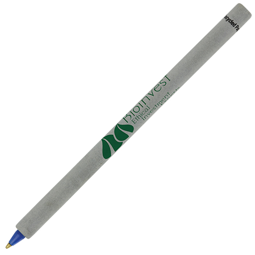 Branded Eco Recycled Paper Pen | Total Merchandise