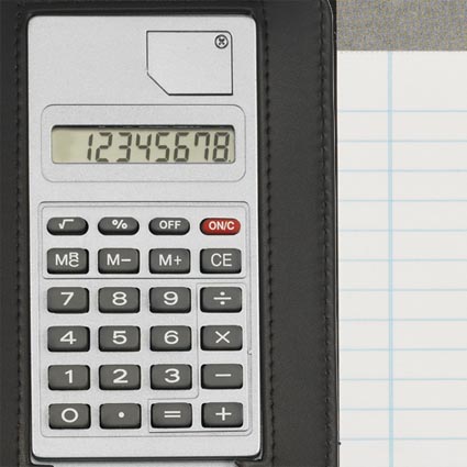 Mini Notebook With Calculator | Printed Merchandise | All Business ...