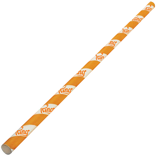 Printed Eco Paper Straws | Personalised Food and Drinkware