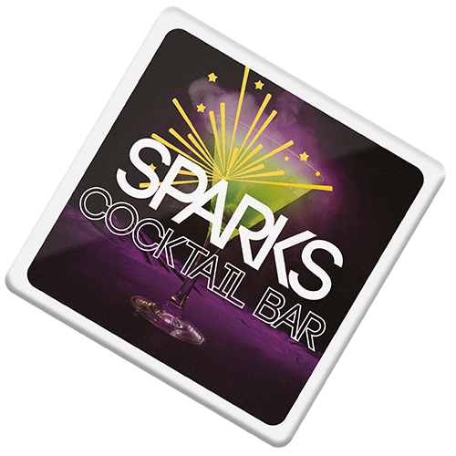 Recycled Plastic Coaster | Printed Coasters