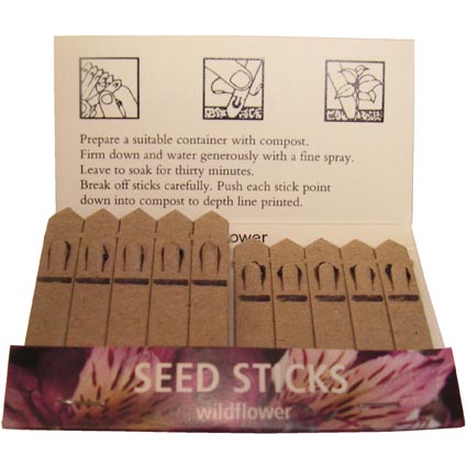 Promotional Seed Sticks | Personalised Lifestyle and Outdoor Printed ...