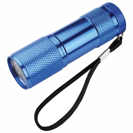 9 LED Metal Torches | Personalised Lifestyle and Outdoor Printed ...