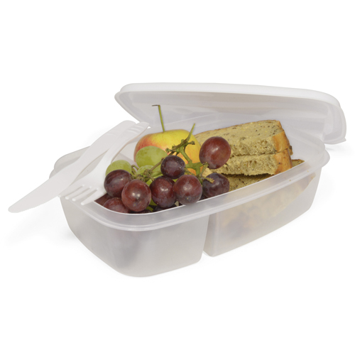 Branded Split Cell Lunch Boxes | Total Merchandise