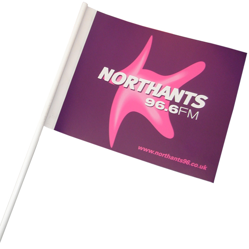 Promotional Hand Flags | Printed Flags | Total Merchandise