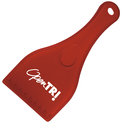 Printed Hudson Plastic Ice Scrapers | Total Merchandise